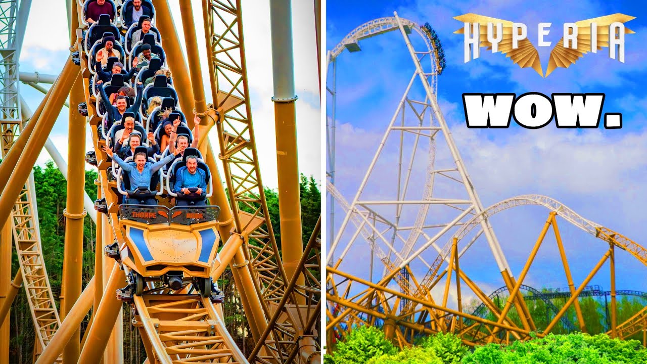 I RODE Hyperia FINALLY! | Thorpe Park - YouTube