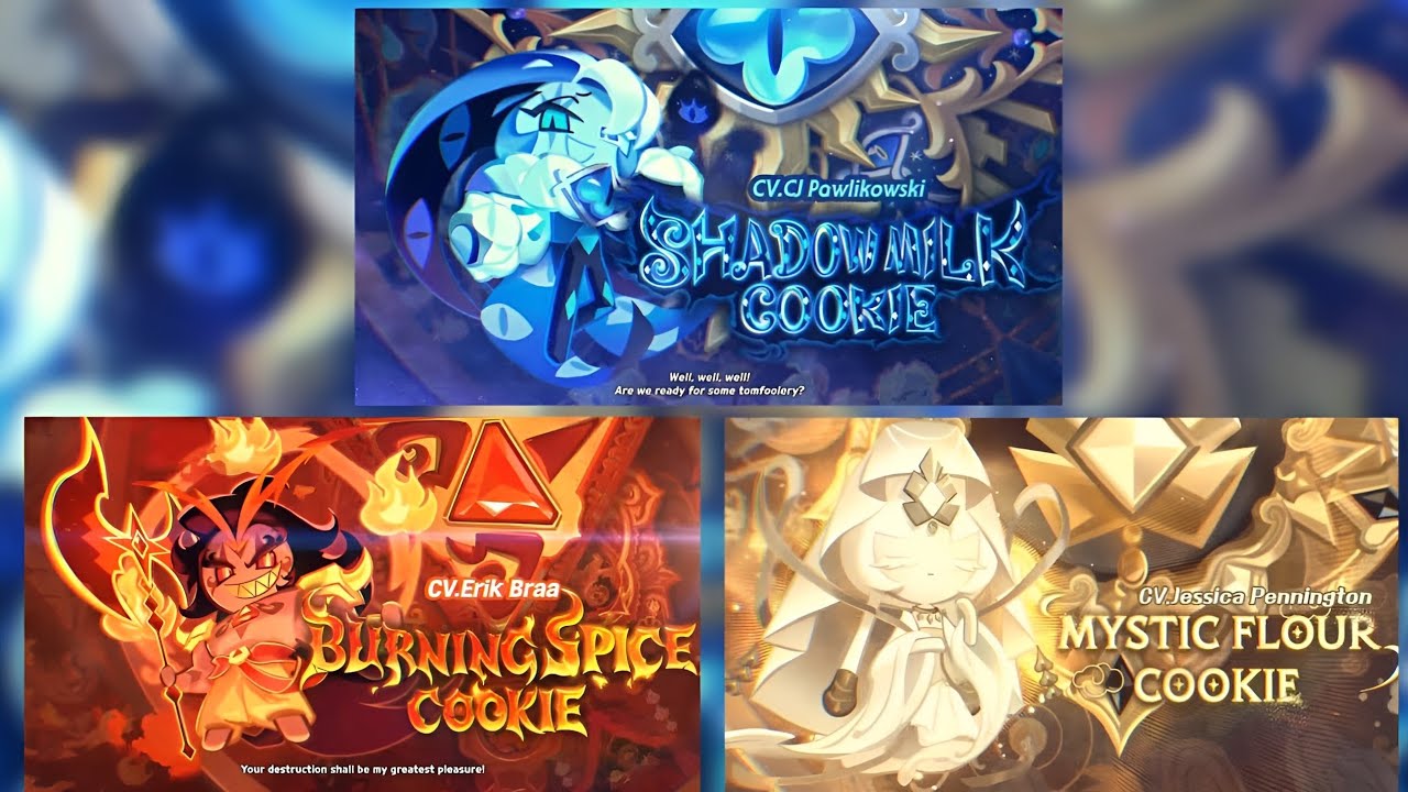 Beast Cookies Trailers Played Simultaneously I Cookie Run Kingdom - YouTube