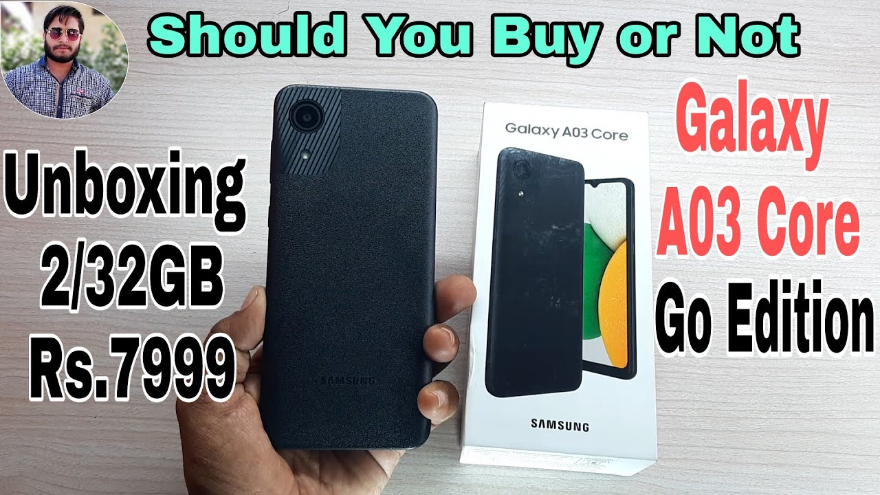 Samsung Galaxy A03 Core Unboxing (2/32GB) and Review. - YouTube