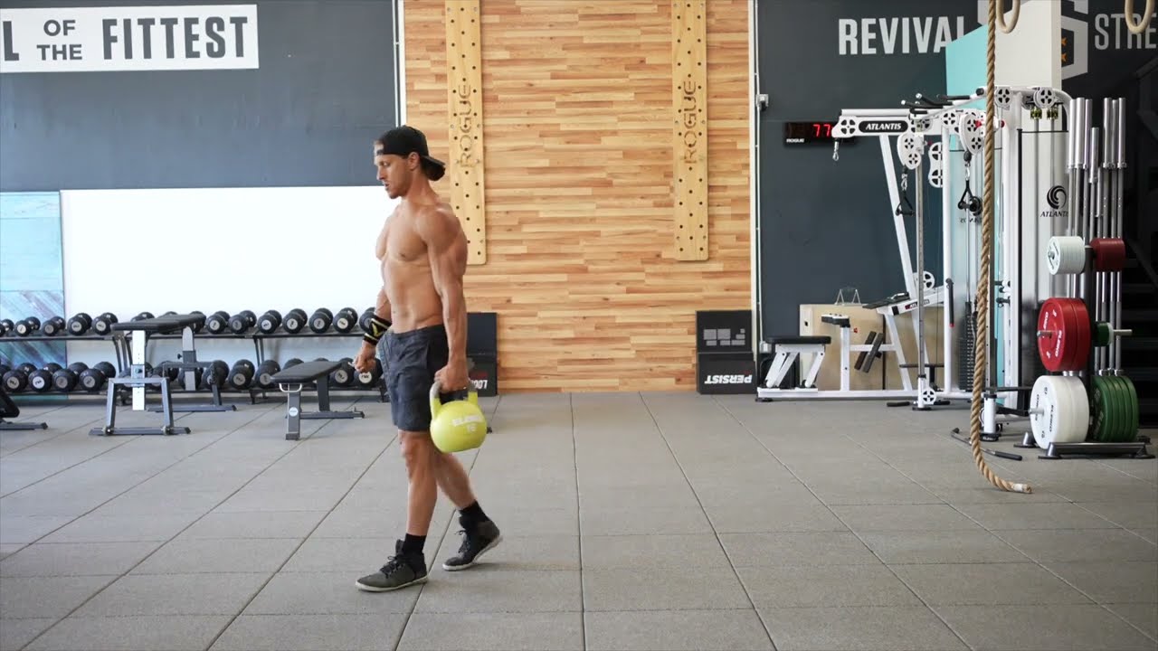 Single Arm KB Farmers Carry - YouTube