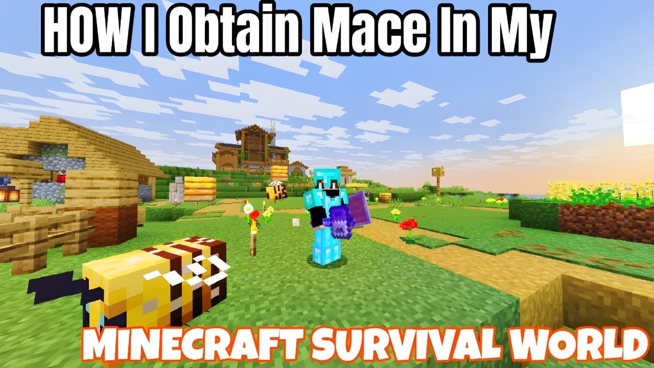 I Finally Got The MACE in Survival Ep-3 😱 | Minecraft Java - YouTube