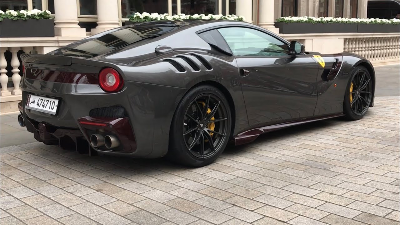 Saw Beautiful Ferrari F12 TDF Supercar In London’s Wealthy Mayfair Area ...