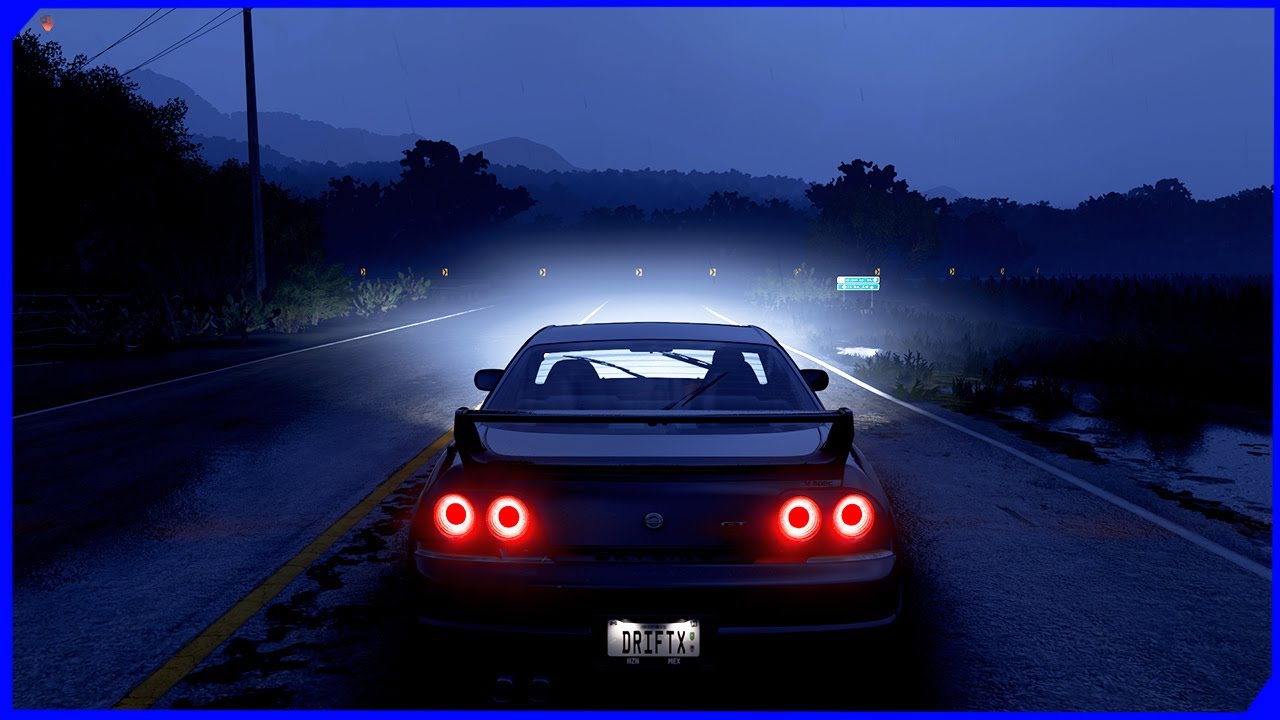 Silence + rain + sound of engine = relaxing - YouTube