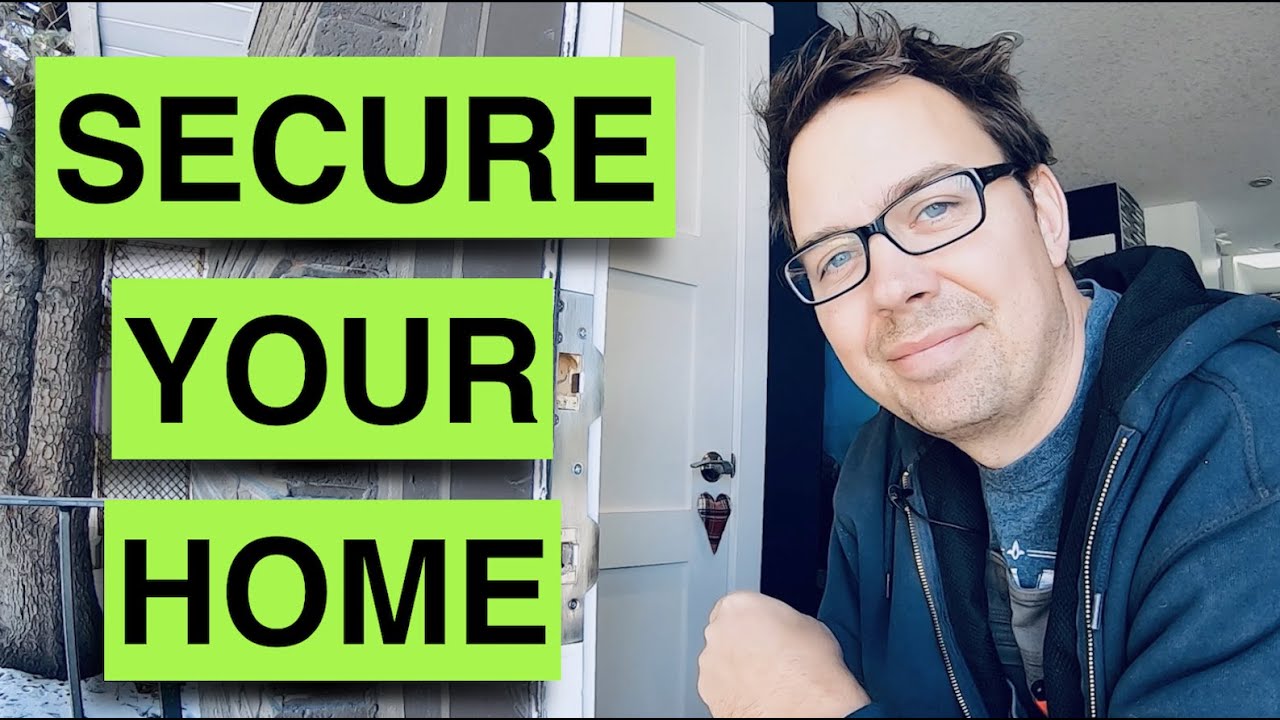 Stay safe! How to Install a Security Plate for your home door lock ...