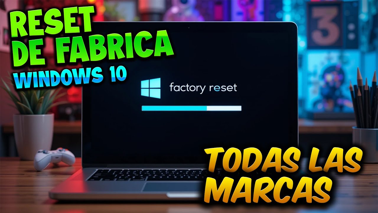 Como Resetear Una Computadora con Windows 10 En menos de 5 min - YouTube