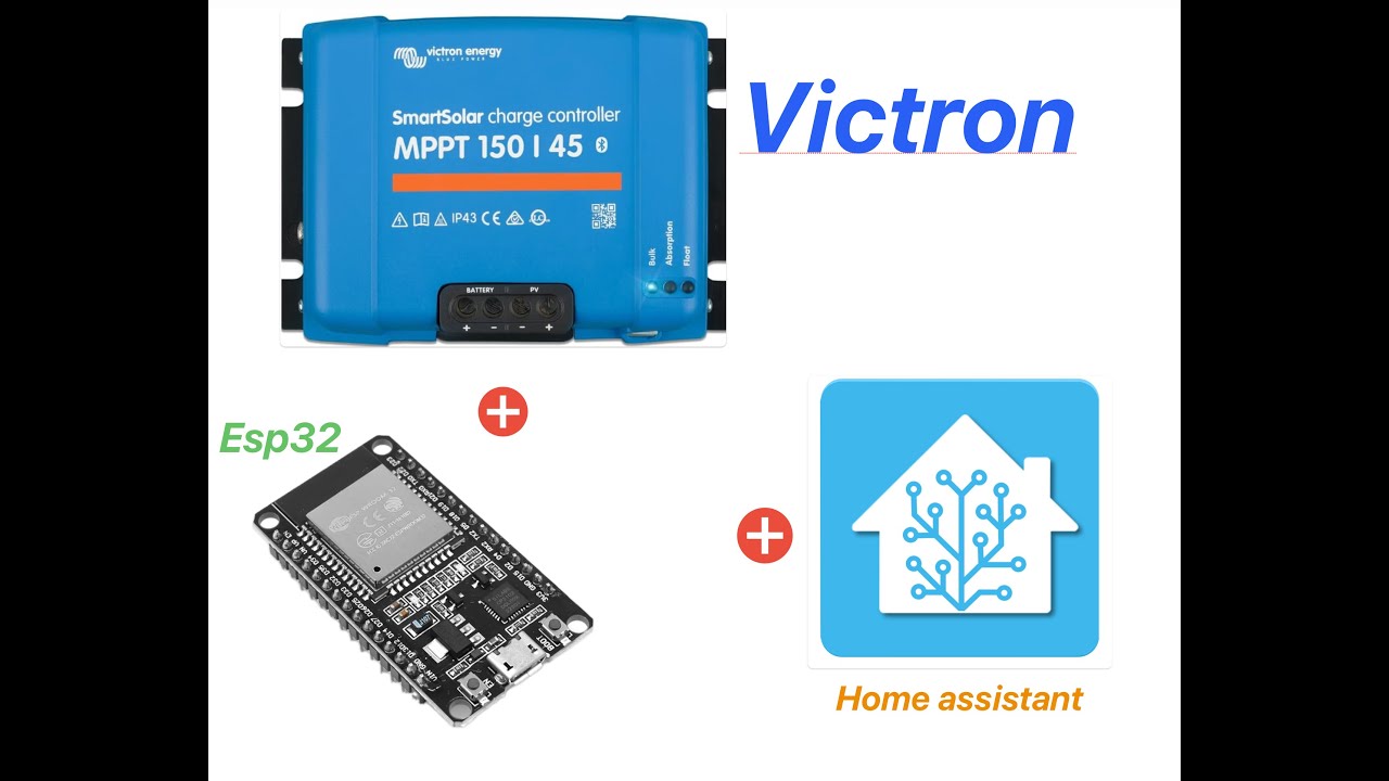 Configurazione di esp32 con SCC victron e home assistant - YouTube