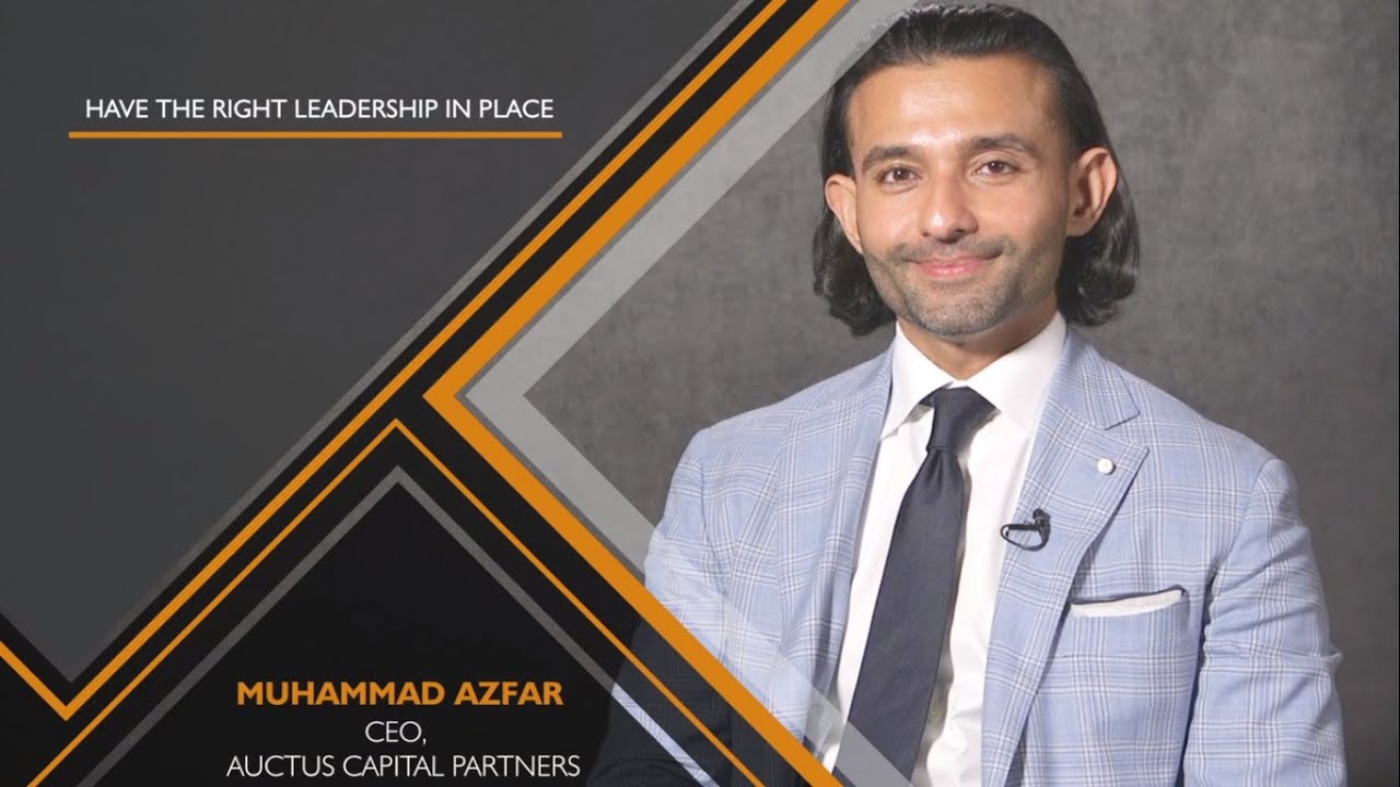 Muhammad Azfar - CEO - Auctus Capital Partners - YouTube