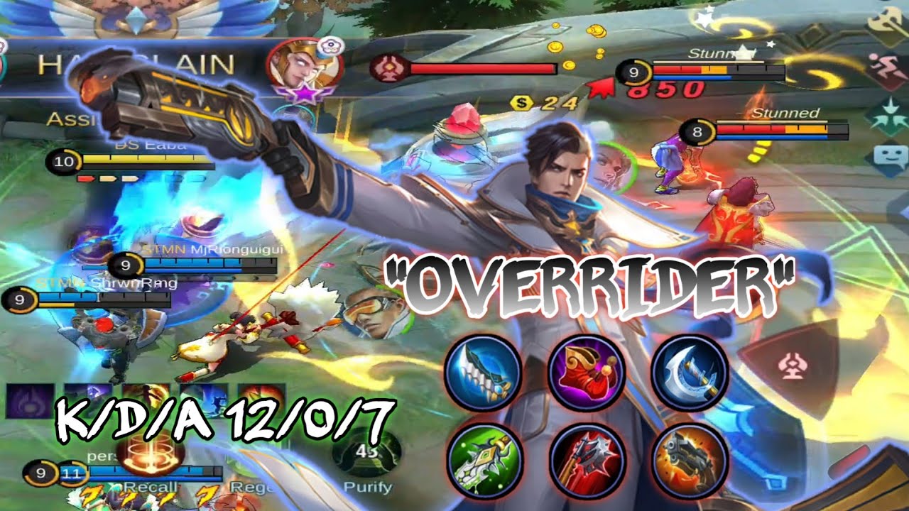 Granger "OVERRIDER" Gameplay | Mobile Legends - YouTube