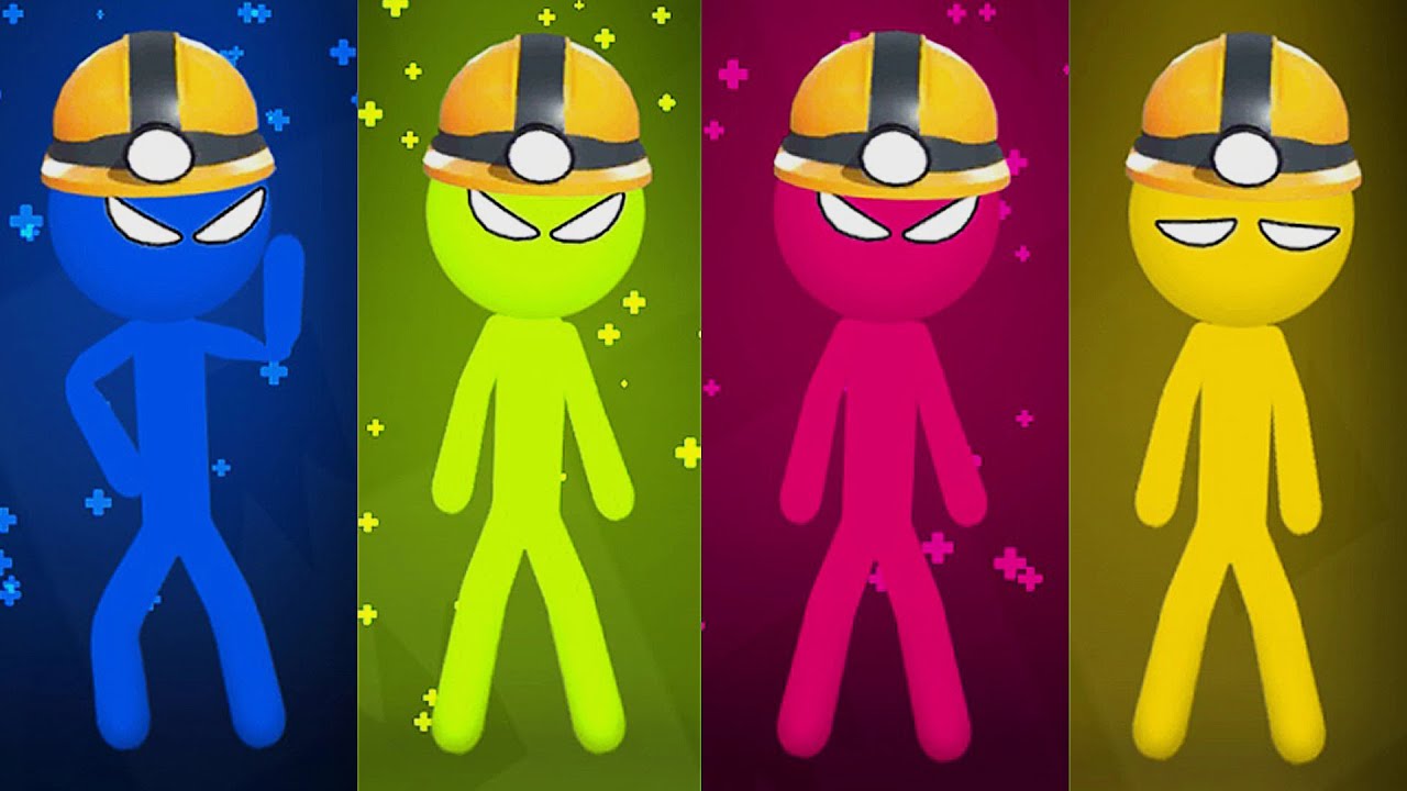 Stickman All Best MINIGAMES - Stickman Party 1 2 3 4 Player Gameplay ...