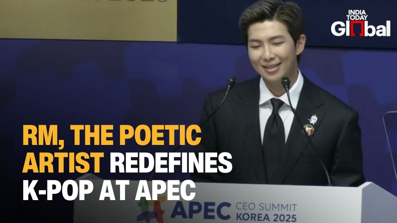 BTS Leader RM Makes History at APEC Summit with Powerful Speech on K ...