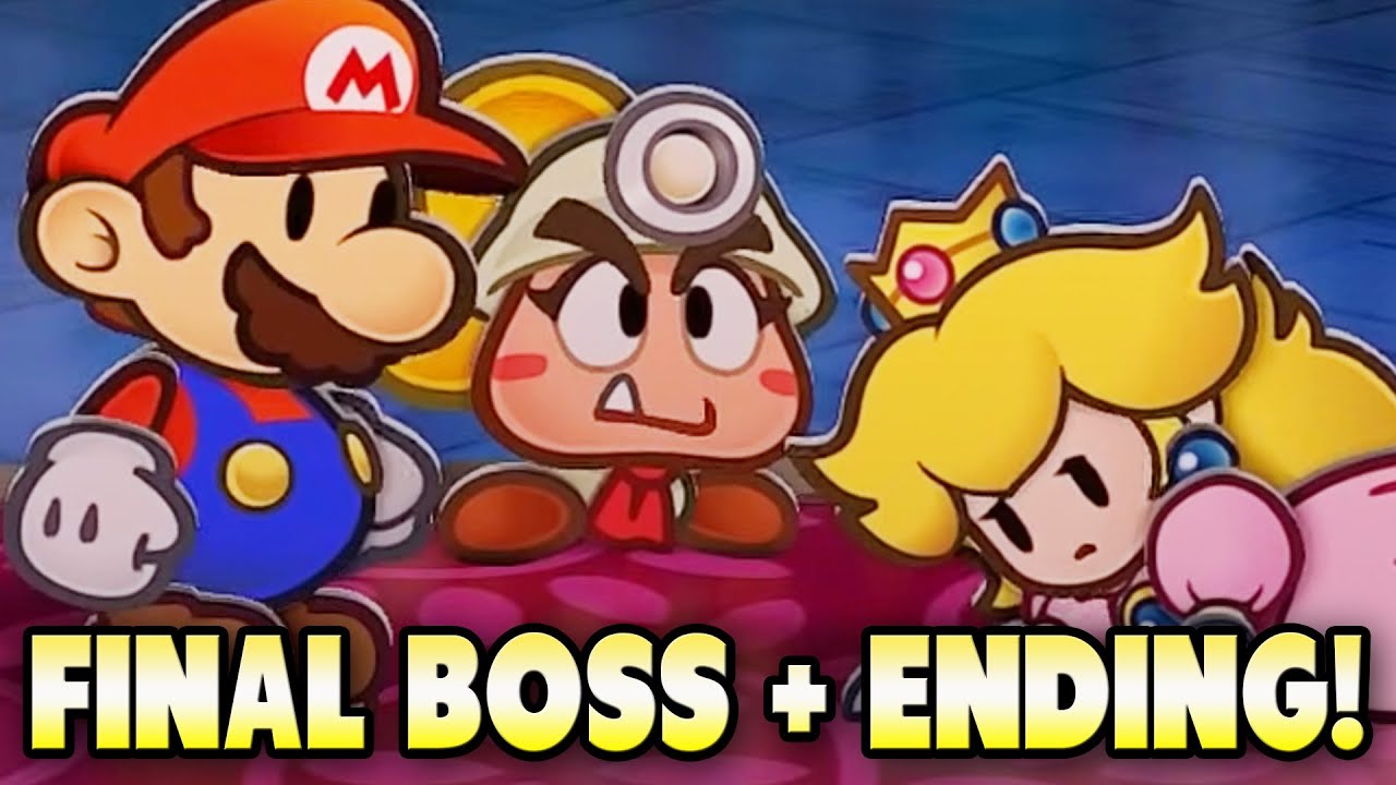 Final Boss + Ending - Paper Mario: The Thousand-Year Door HD Remake ...