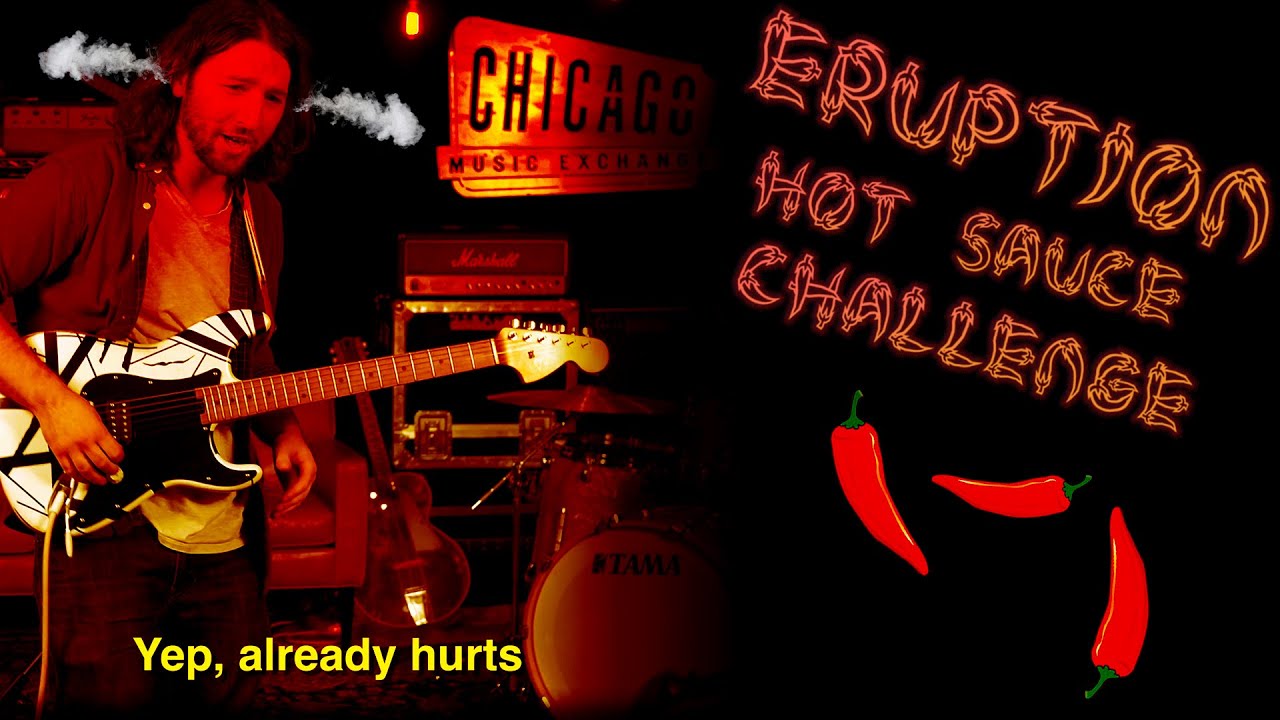 "Eruption" Hot Sauce Challenge | WARNING: EXTRA SPICY ⚠️ ⚠️ ⚠️ - YouTube