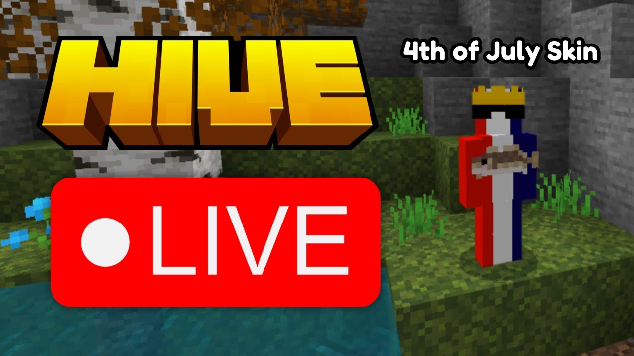 HIVE LIVE WITH VIEWERS BUT 4TH OF JULY! (CS and MORE) - YouTube