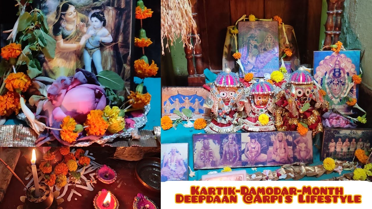 Kartik Damodar Month Deepdaan Day-1 #BelatedUpdate #DamodarAstakam # ...