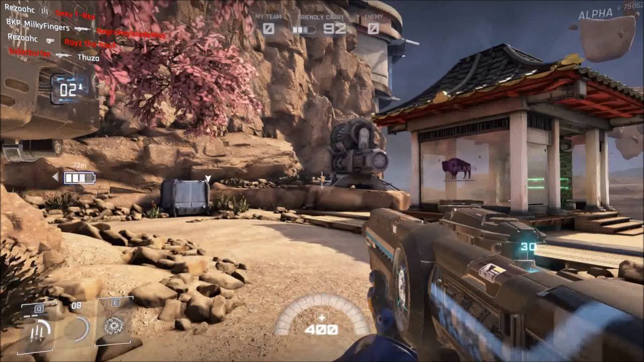 LawBreakers - Public Open Alpha #1 Gameplay (TASC=Axel,Maverick ...