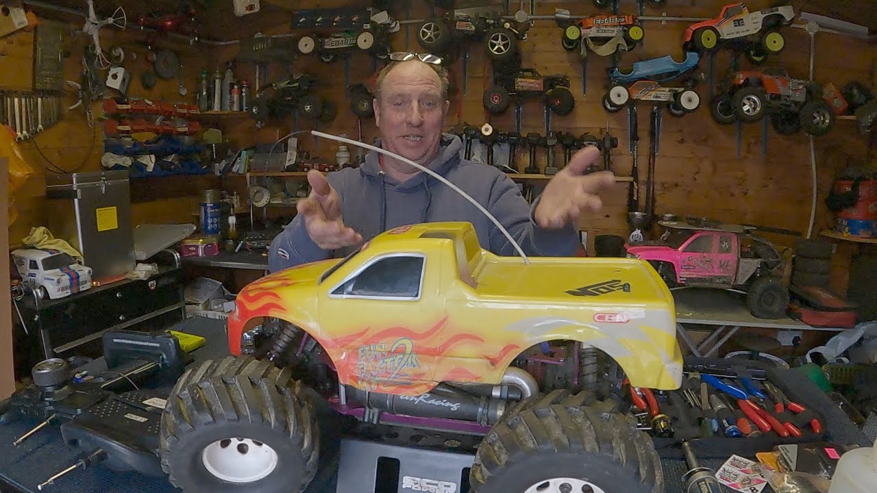 This CEN Fun Factor MT2 Monster Truck hasn’t ran in YEARS!!! - YouTube