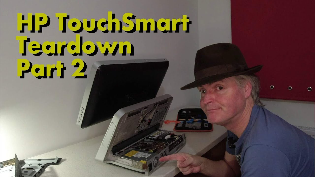 HP Touchsmart IQ770 Part 2 - What's inside? - YouTube