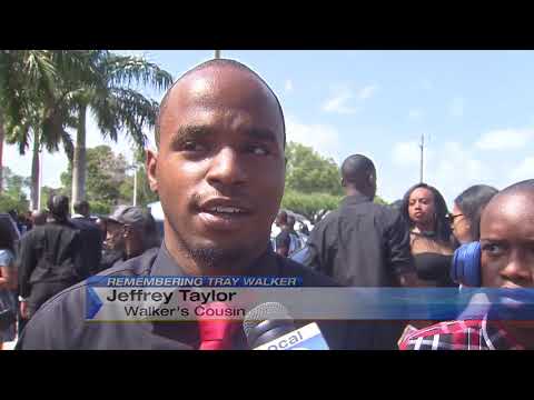 Family, friends gather to remember Tray Walker