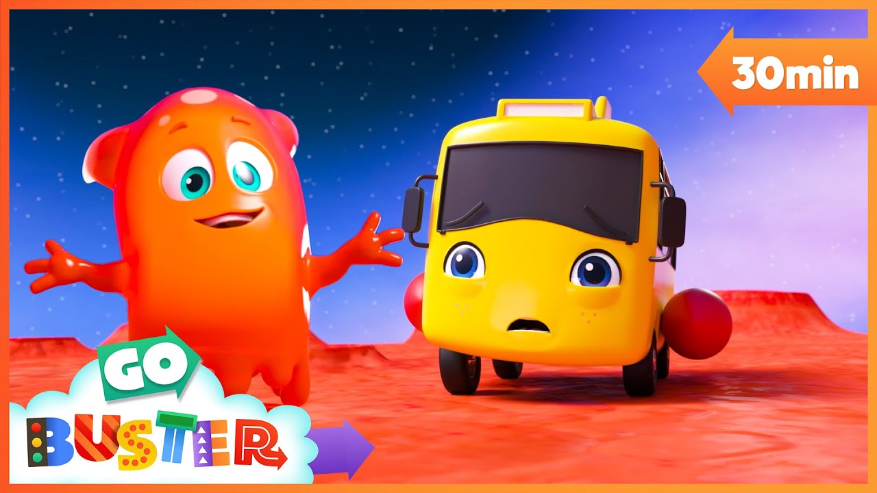 Rock-a-Bye Buster - Lullaby for Babies | Go Buster! | Funny Cartoons ...