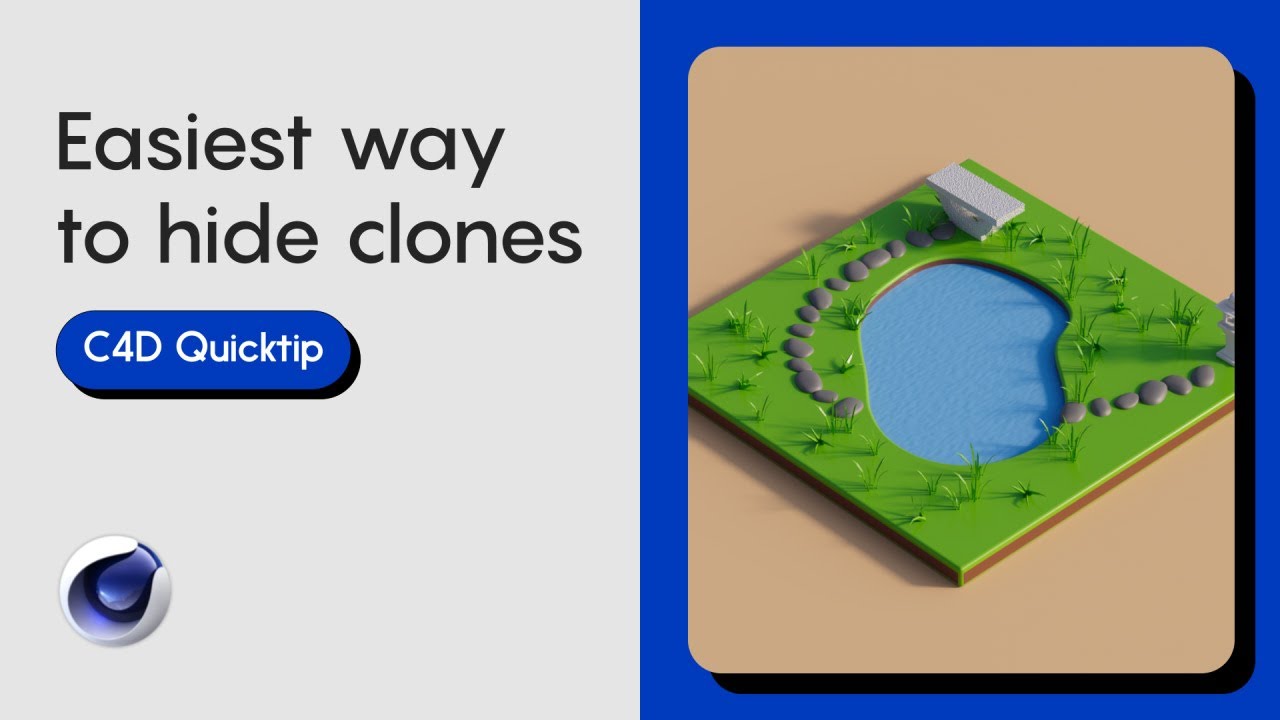 The easiest way to hide unwanted clones | Beginner | Cinema 4D - YouTube