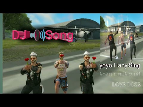 Hindi 🔊DJ/Song in free fire🔥 Dans' #yoyo Hany sing (New WhatsApp/Status Free fire status