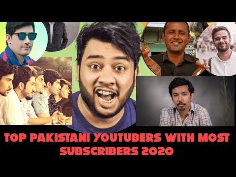 Top Pakistani Youtubers with most subscribers 2020.Who is the biggest ...