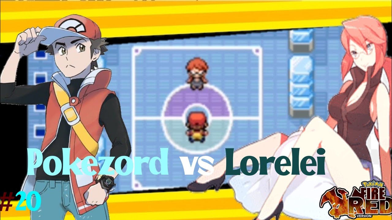 Elite Four member Lorelei | Pokemon fire red -#20 |Gameplay in Hindi ...