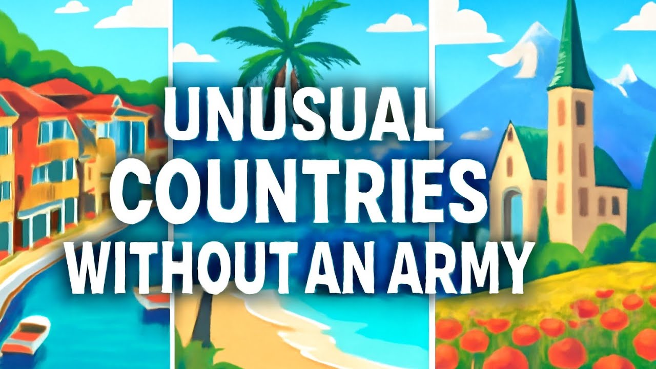 Unusual Countries Without army - YouTube
