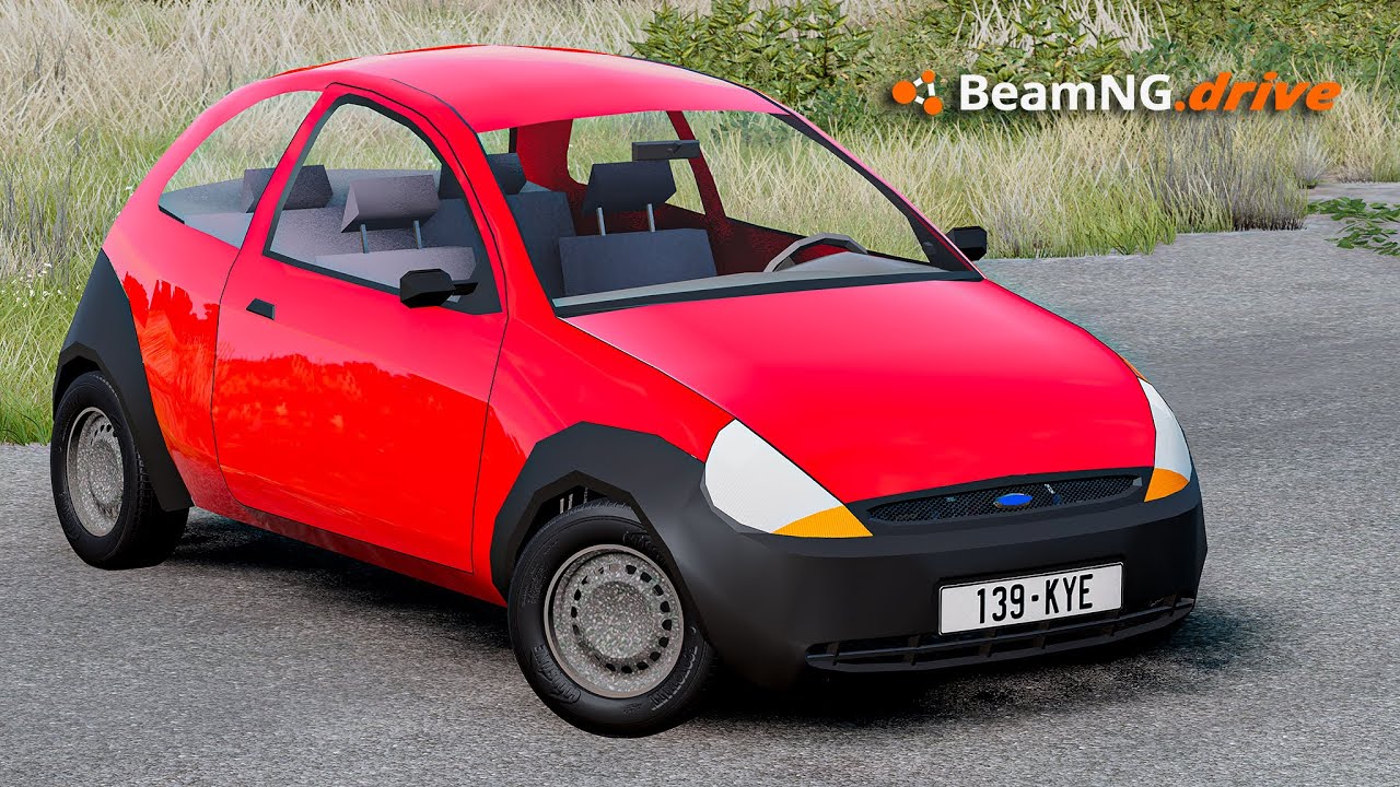 Testes com o Ford Ka - BeamNG.Drive - YouTube