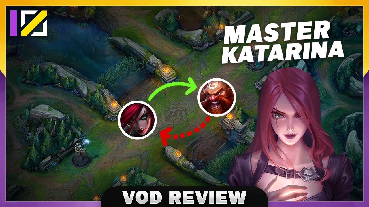 VOD Review: Katarina Mid (Master)- Mcbaze | League of Legends - YouTube