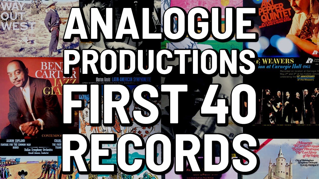 Chad Kassem Flips Through Analogue Productions First 40 Albums - YouTube