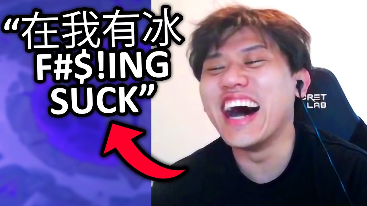 K3Soju Practices Chinese to Flame Players on the Super Server - YouTube