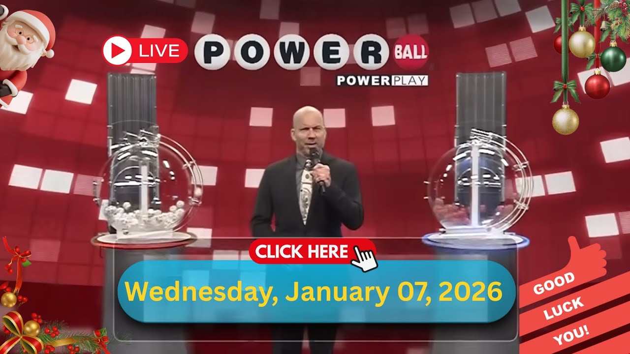 Powerball Numbers Jan 07 2026, Powerball drawing live Results ...