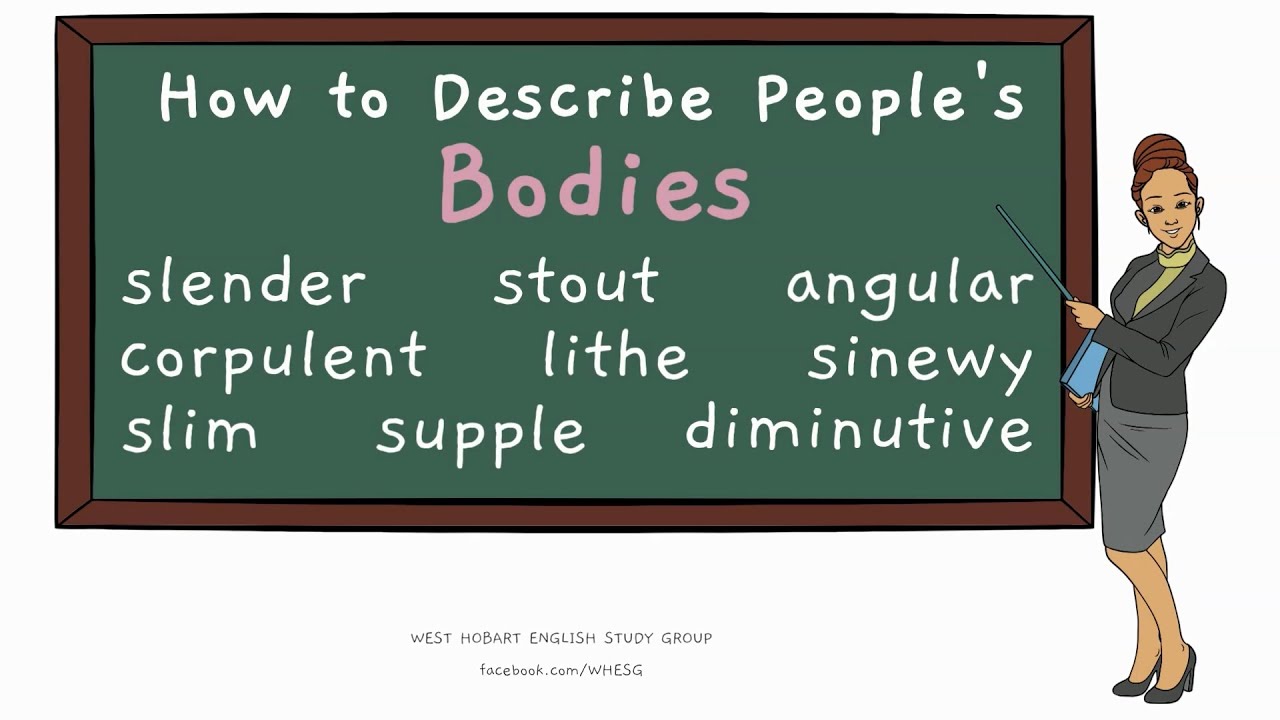 Words & Phrases to Describe the Body - YouTube