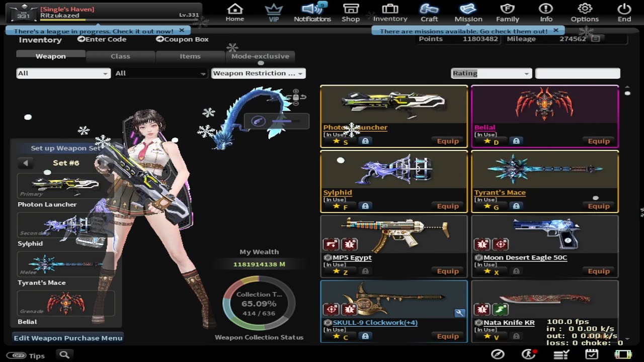 Counter-Strike Nexon Ritsukazed Inventory Showcase 2024 - YouTube