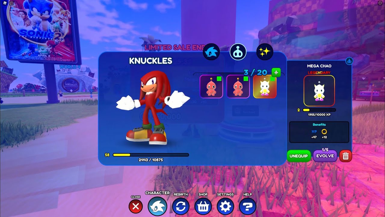 GETTING THE BEST PET IN ROBLOX SONIC SPEED SIMULATOR (Limited Mega Chao ...