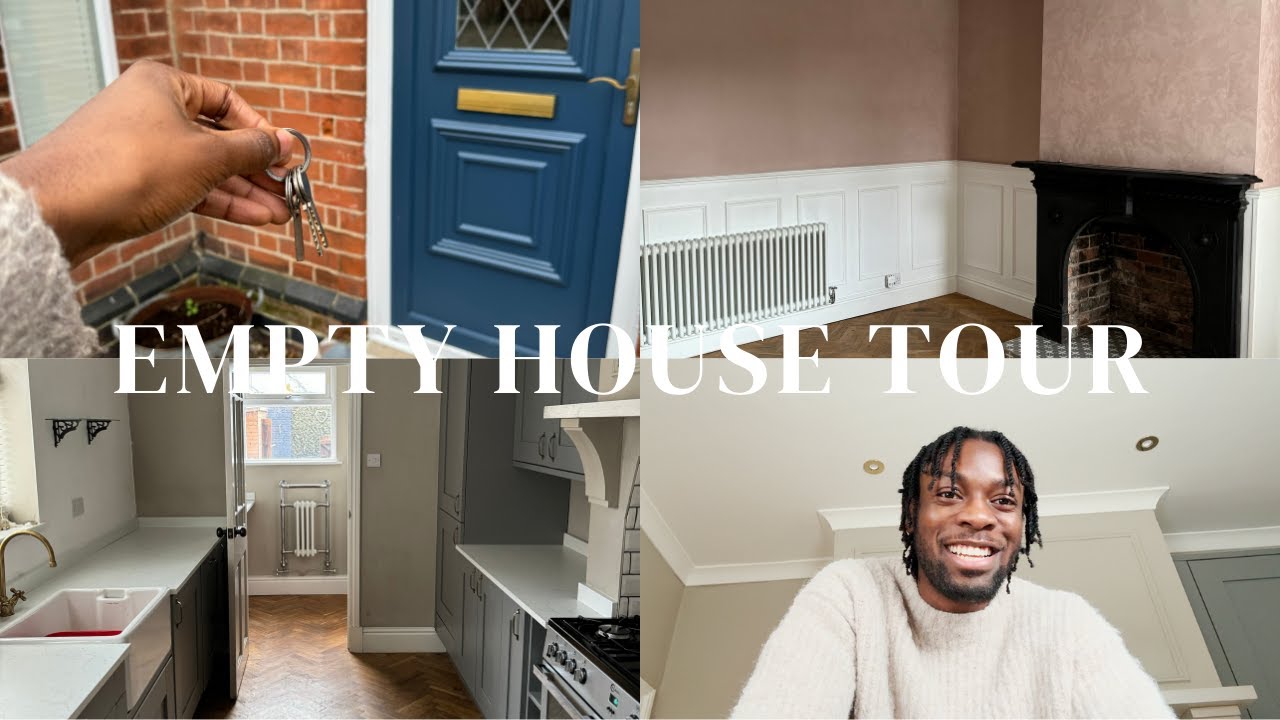 EMPTY HOUSE TOUR 🏡🔑 solo first time buyer - YouTube