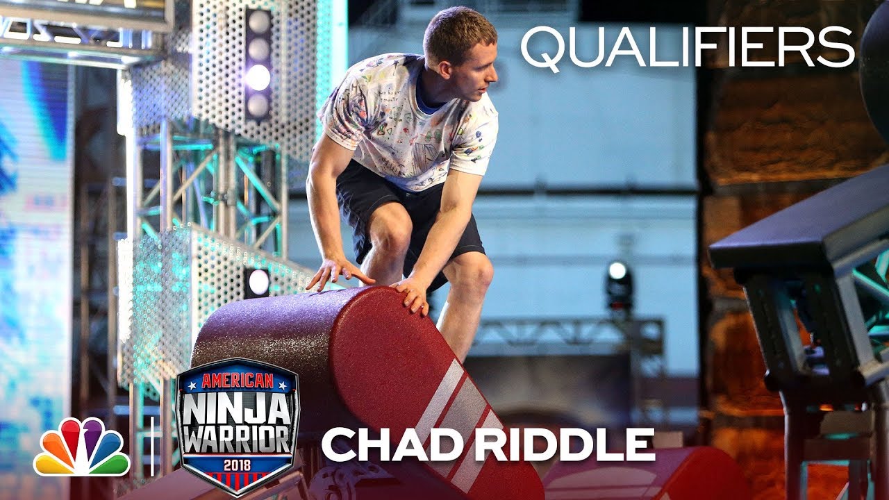Chad Riddle at the Philadelphia City Qualifiers - American Ninja ...