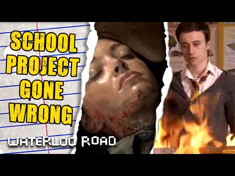 Fire At Waterloo Road: Waterloo Road Throwback Thursday - YouTube