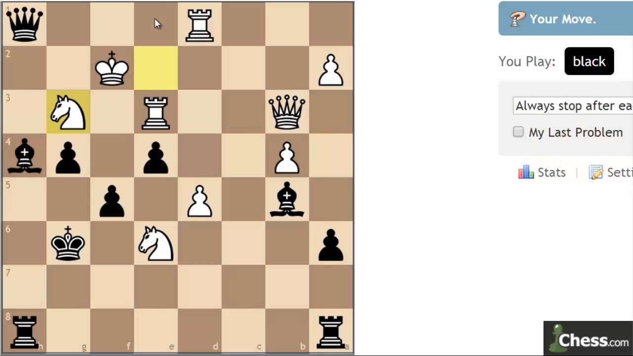 How to Solve Chess Puzzles #10 - YouTube