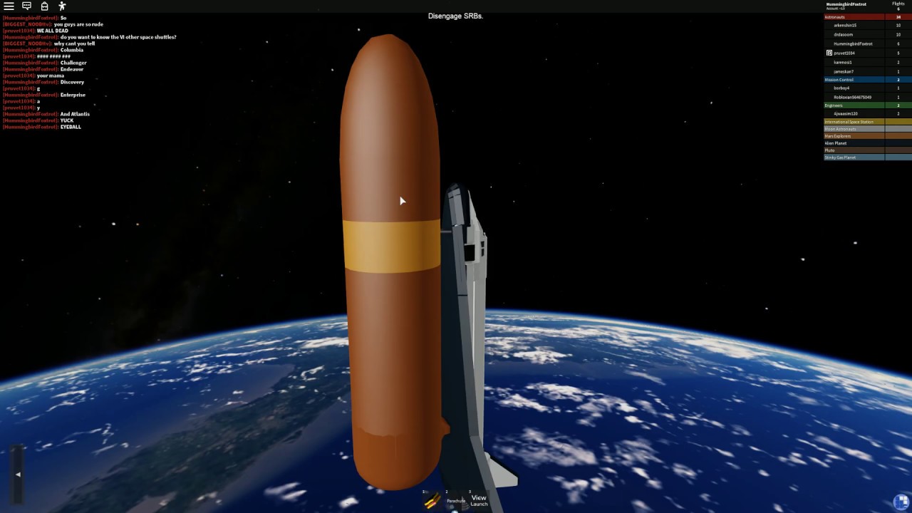 STS-136 Space Shuttle Advantage (Roblox Pinewood Space Shuttle ...