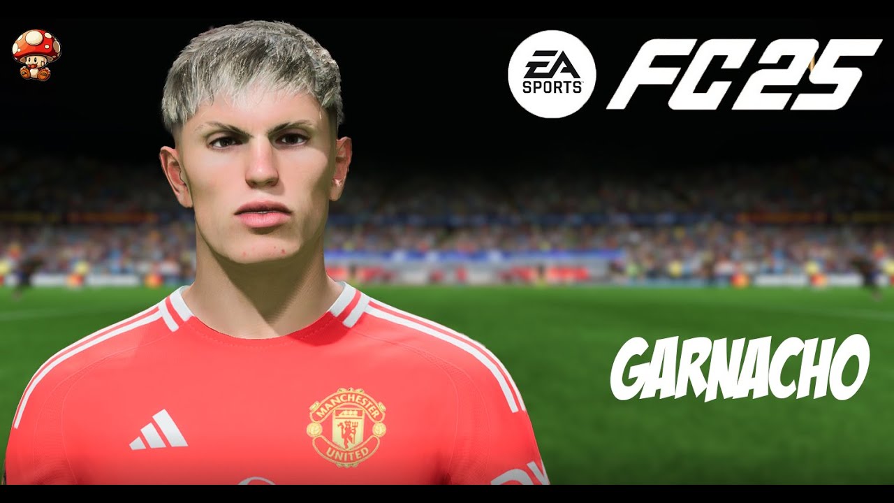 GARNACHO 2024/2025 FC 25 | FACE - YouTube