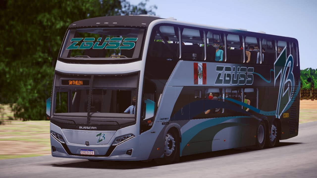 *LANZAMIENTO* Skin ZBUSS|Busscar Vissta Buss DD MB O-500RSD BT5 - YouTube