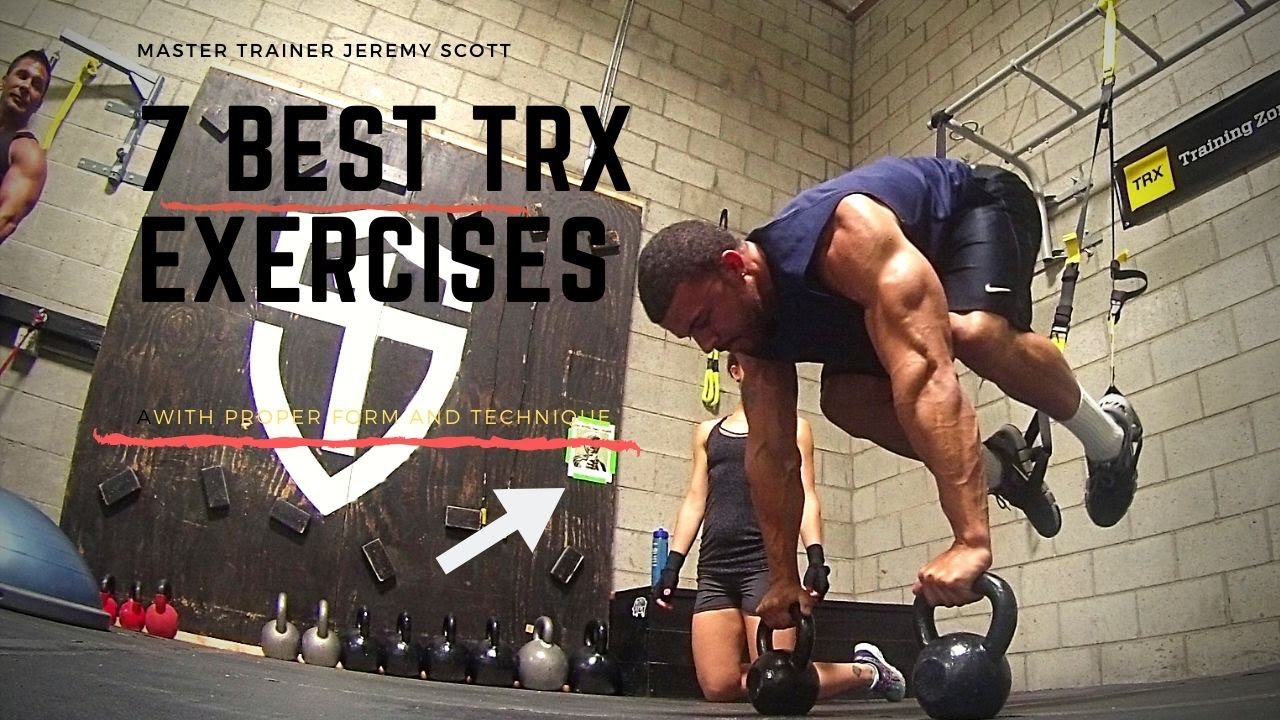 7 BEST TRX EXERCISES - YouTube