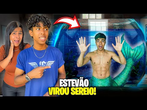 DEPOIS DO BEJO DA SEREIA O ESTEVÃO ESTÁ SE TRANSFORMANDO… *COMO VAMOS IMPEDIR?😨