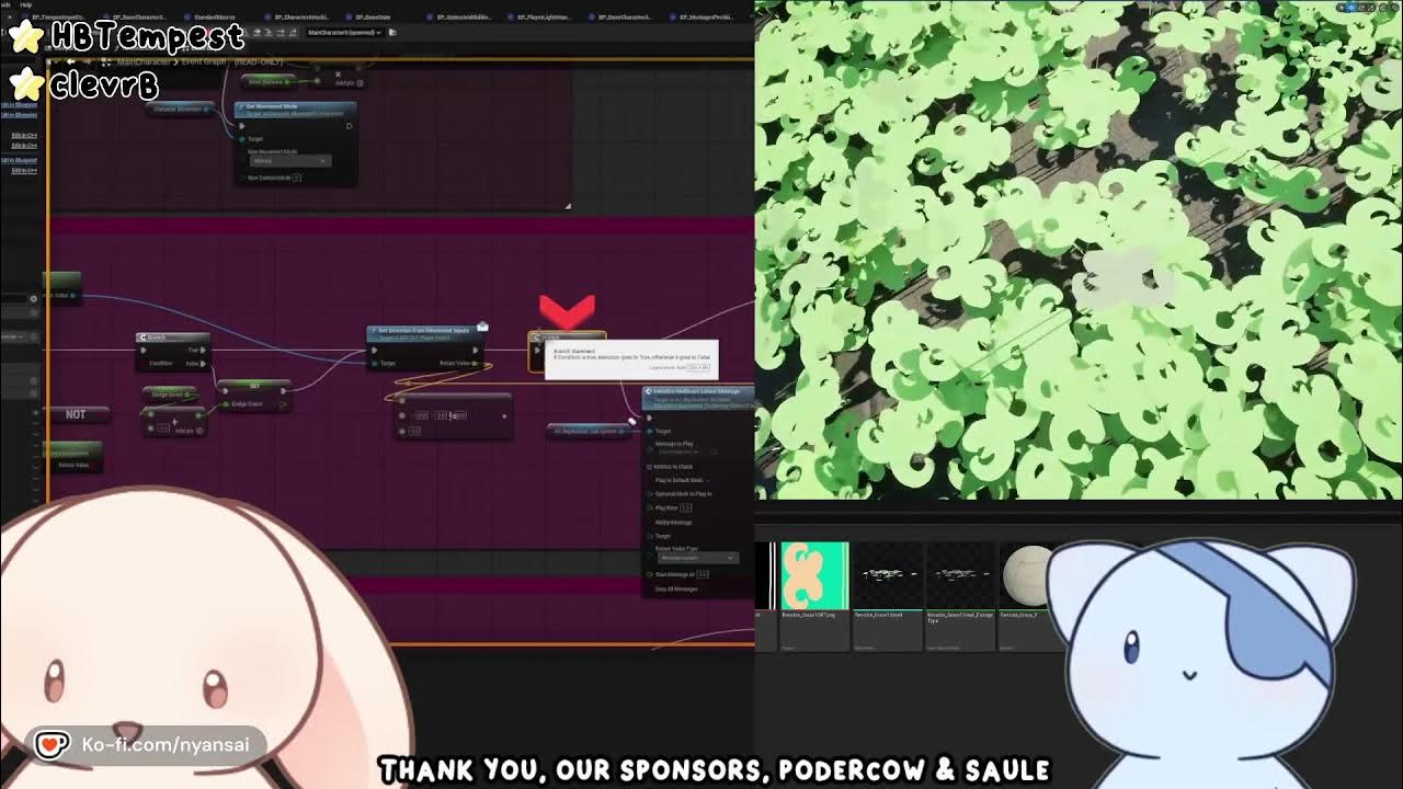 Married Couple Game Dev : Multiplayer Integration & Creating Trees! - YouTube