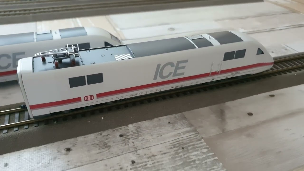 Lima Hl1750 ICE1 BR401 DB test jizdy - YouTube