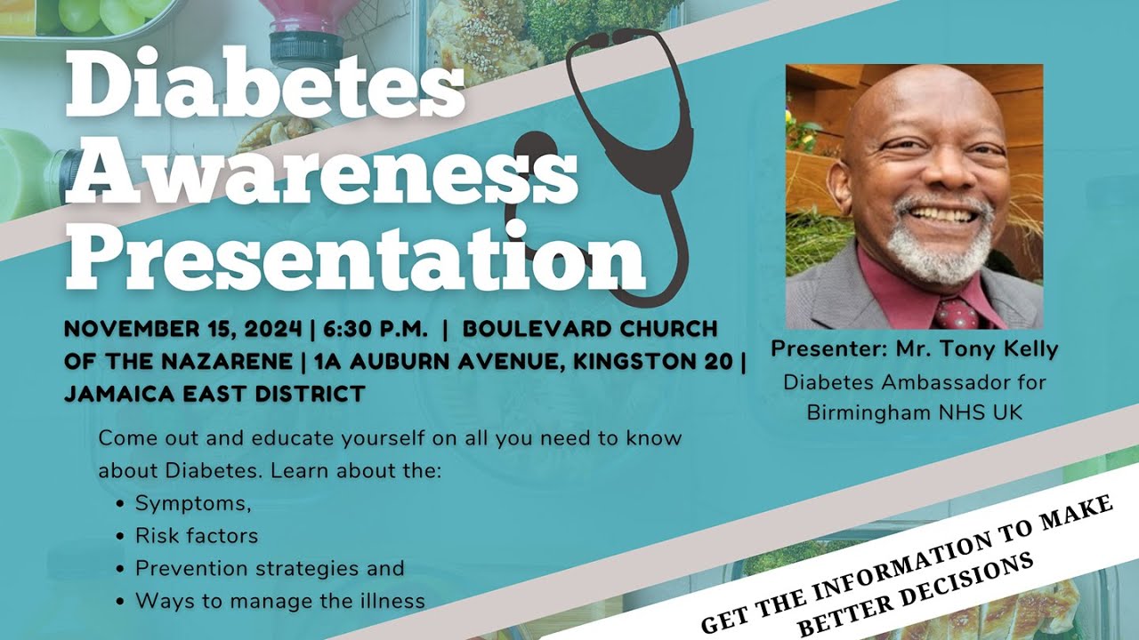 Diabetes Awareness Presentation | November 15, 2024 - YouTube