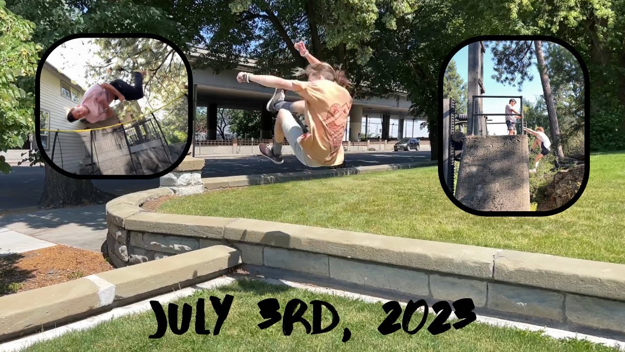 Summer Sesh *Rope Swing, Rooftop, Cliff Jumping* - July 2023 - YouTube