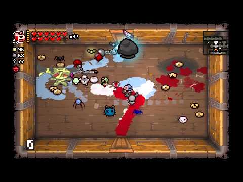 Binding of Isaac rebirth: infinit chest room - YouTube